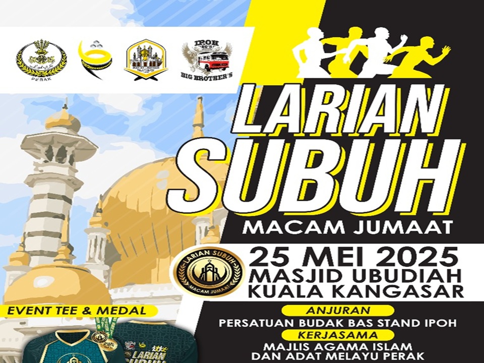 LARIAN SUBUH @ MASJID UBUDIAH KUALA KANGSAR