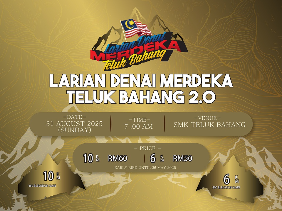 LARIAN DENAI MERDEKA TELUK BAHANG 2.0