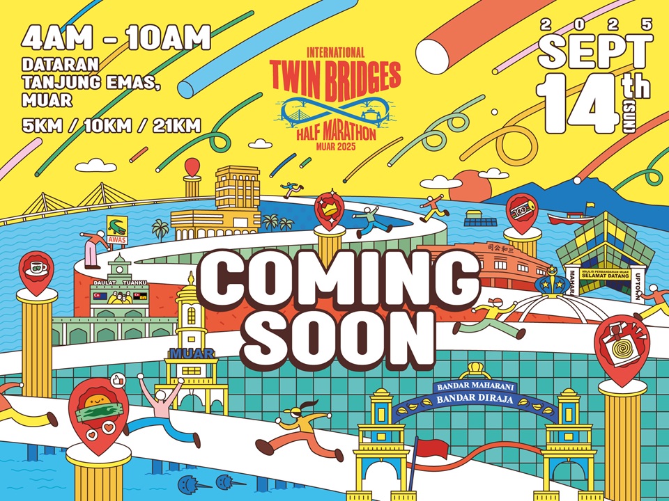 International Twin Bridges Half marathon Muar 2025
